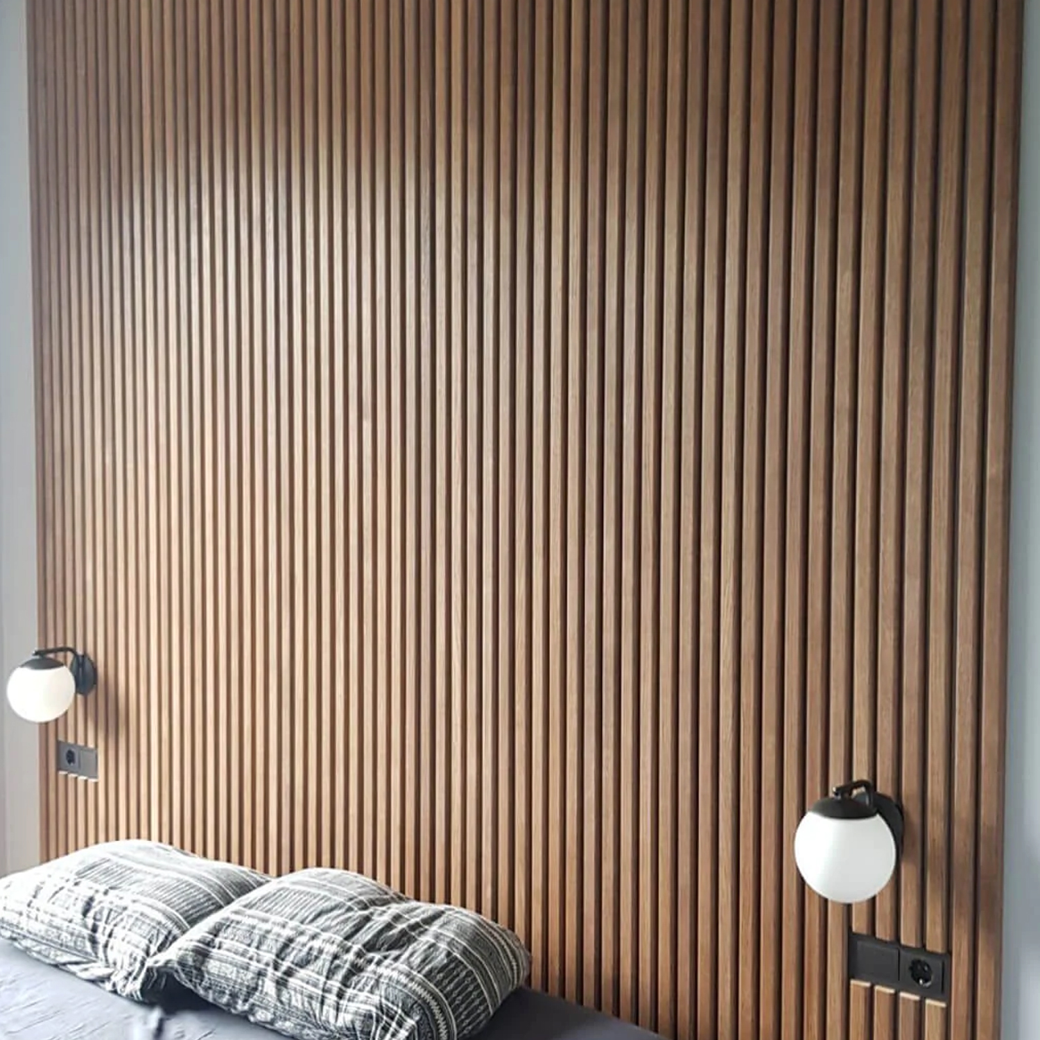 Sound-Absorbing Strip Slat Wood Acoustic PanelChina - Th-Star