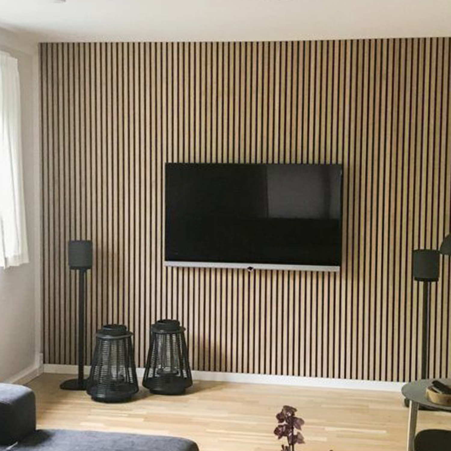 Wall Sound Absorbing Decor Wood Strip Acoustic PanelsChina - Th-Star