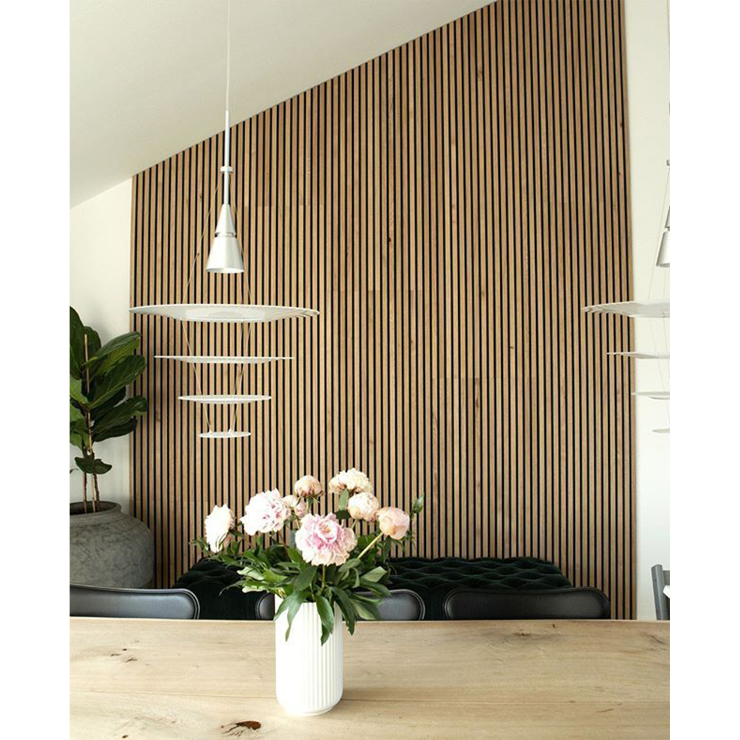 Wooden Slat Acoustic Panel Polyester Absorber Wall BoardChina - Th-Star